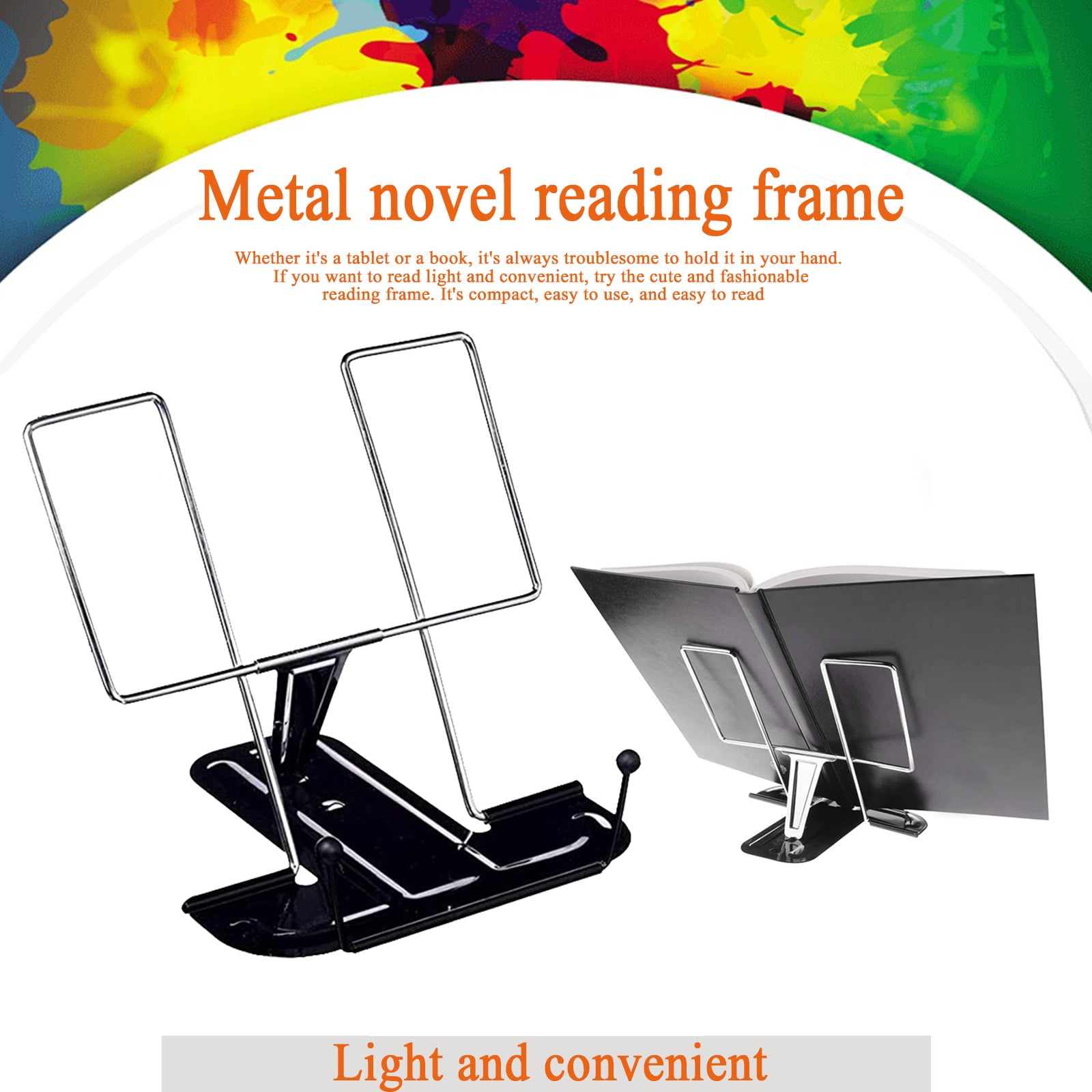Latrodar Book reading stand foldable reading stand Tablet Stand Holiday ...