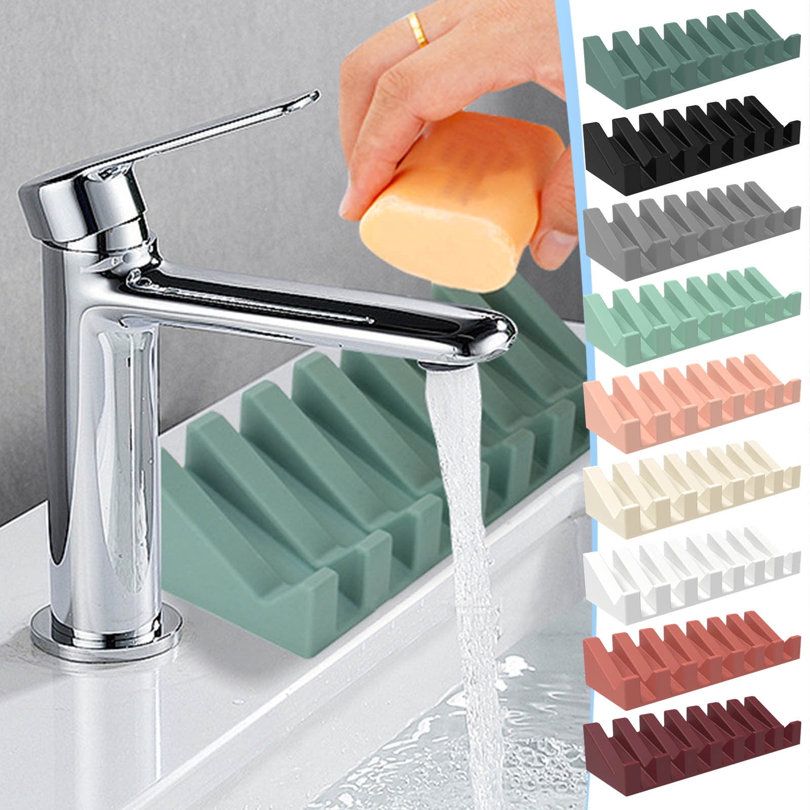 Latrodar Grand Piano Soap Silica Gel Autodrenante Drying Tray Soap Tray ...
