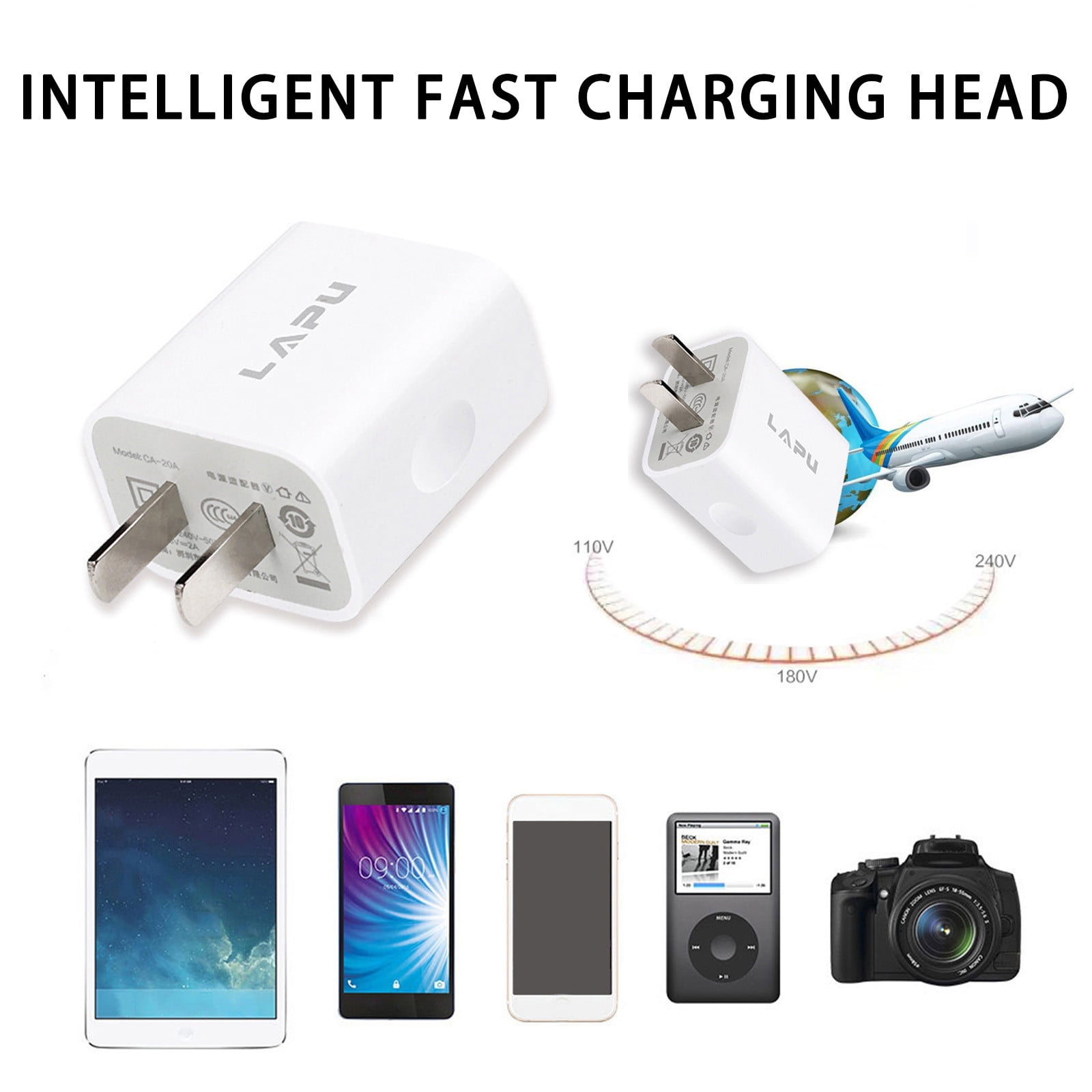 Latrodar International Universal 2A Fast Charger Adapter 18W Up To 3 ...