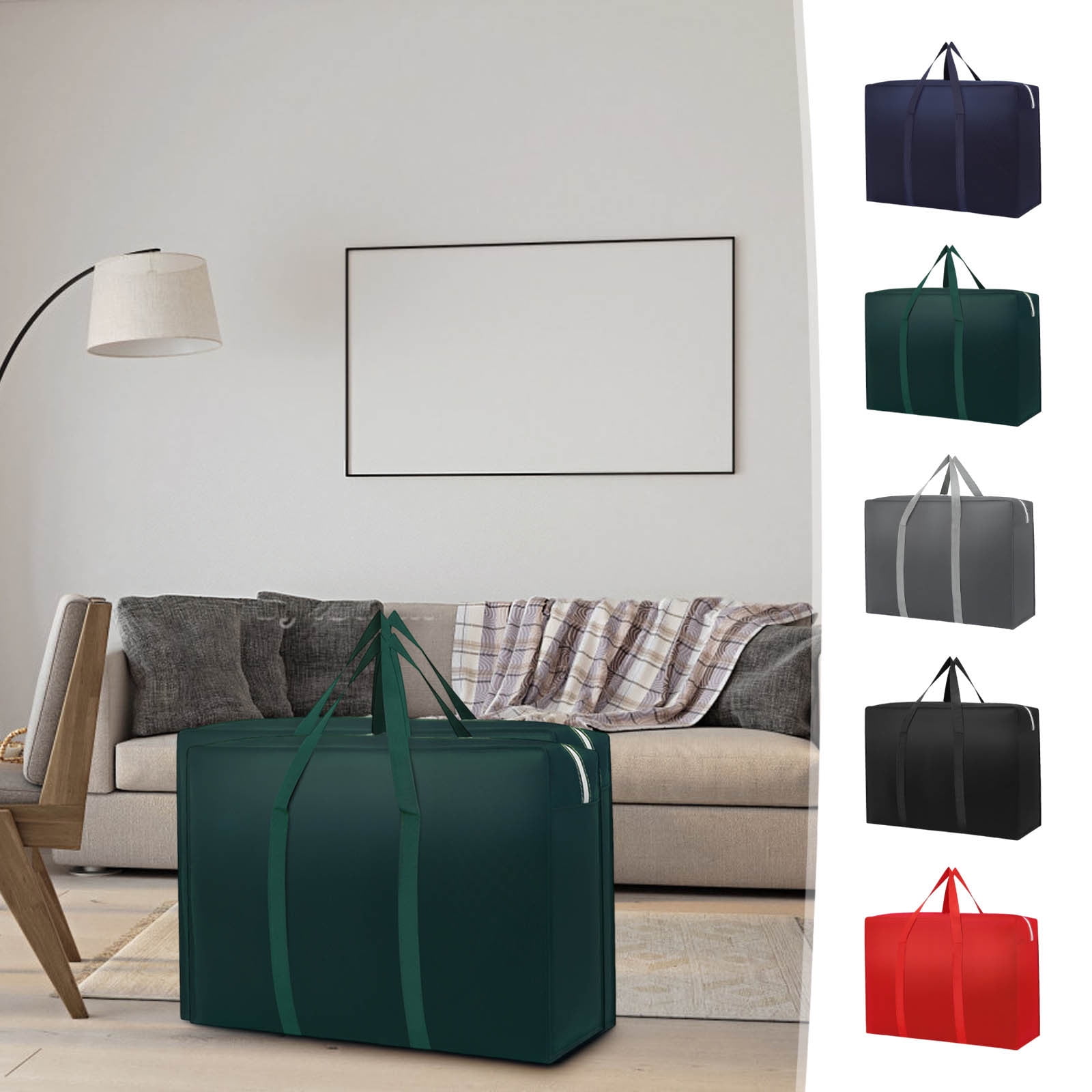 Latrodar Large Storage Bags Double Zipper Travel Packing Organizers ...