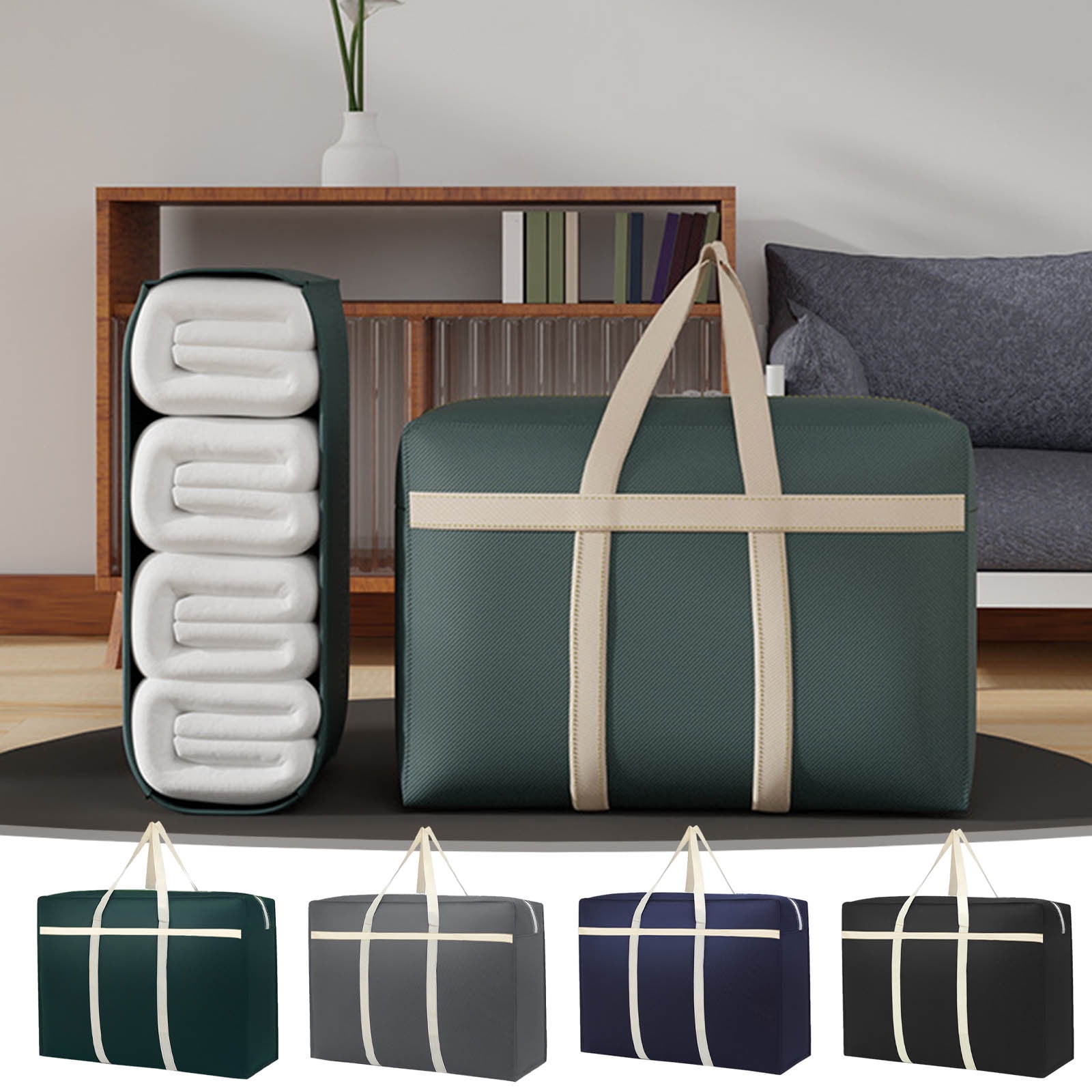 Latrodar Luggage Organizer Bags Double Zipper Storage Containers ...