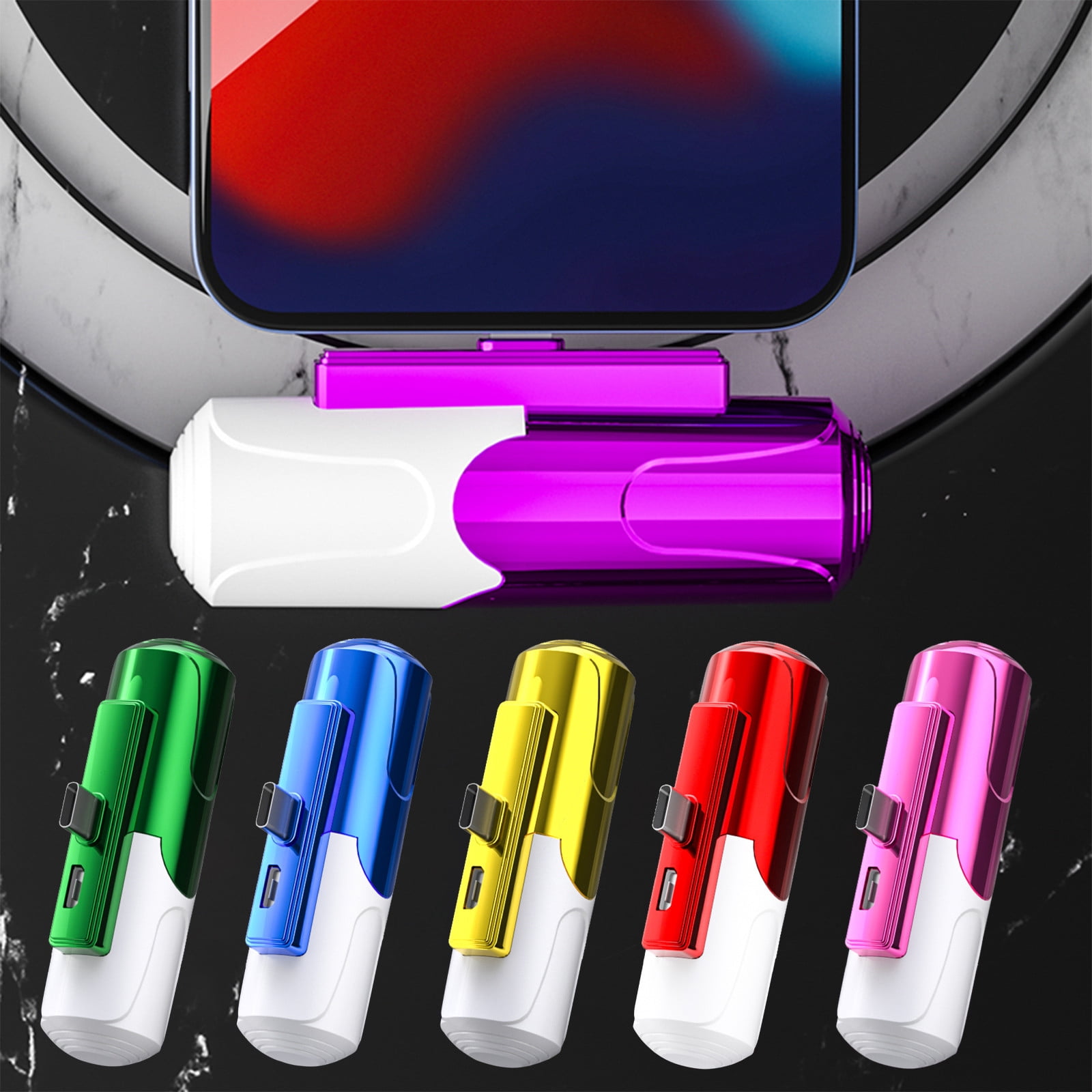 Latrodar New 3300 MAh Power Bank Capsule Portable 2.1A Fast Charge ...