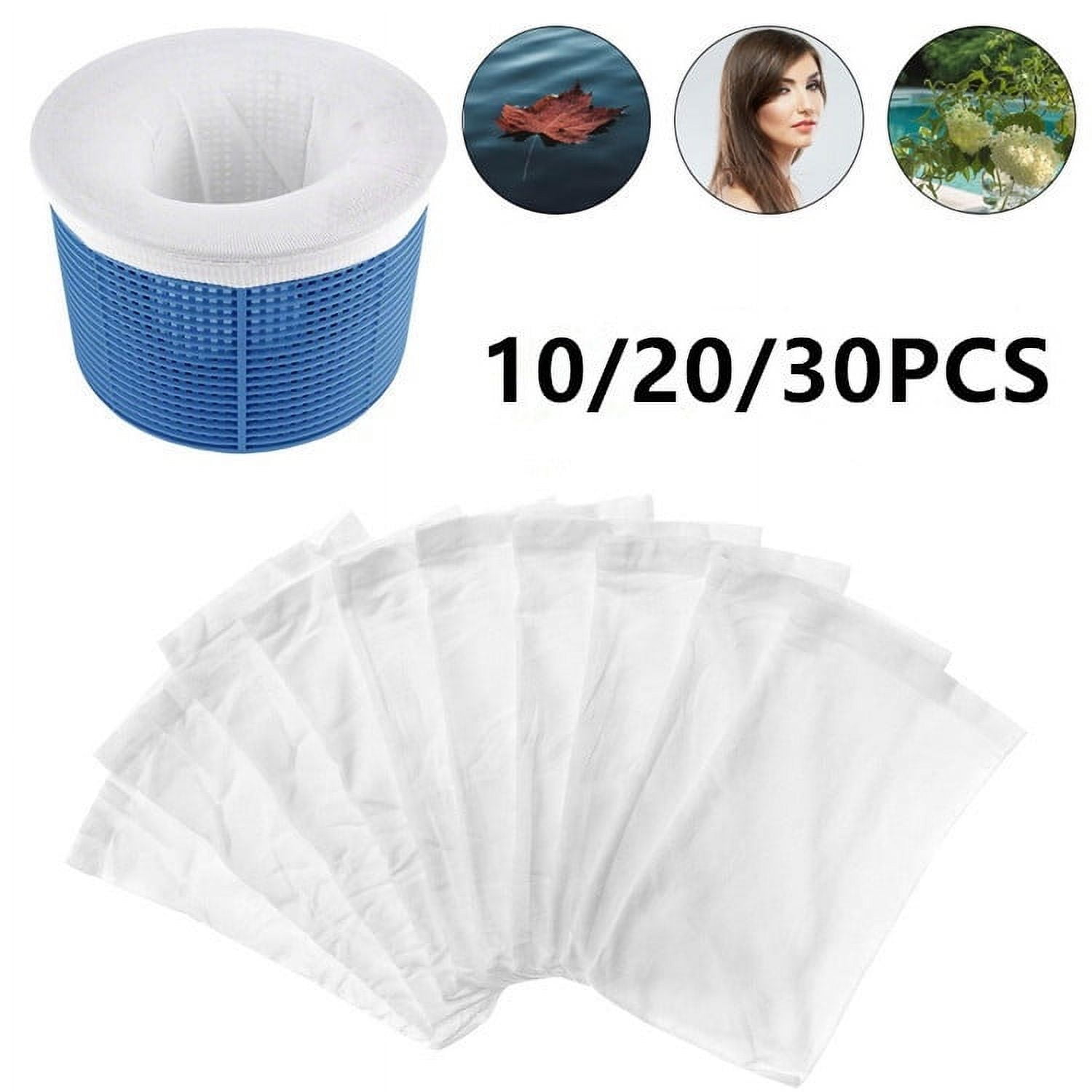 Latrodar Pool Skimmer Socks Skimmers Cleans Leaves For In-Ground Pools ...