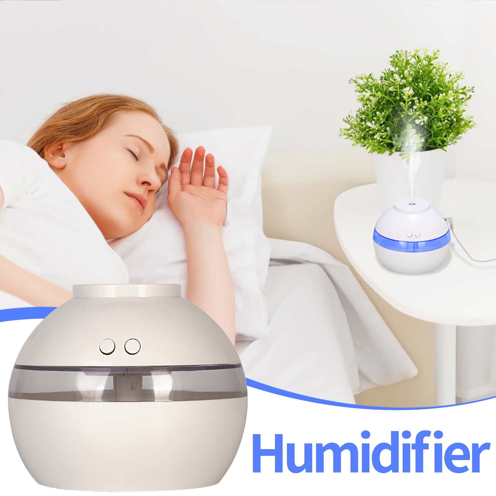 Latrodar Sales Plant Humidifier Indoor, Usb Double Button Large ...