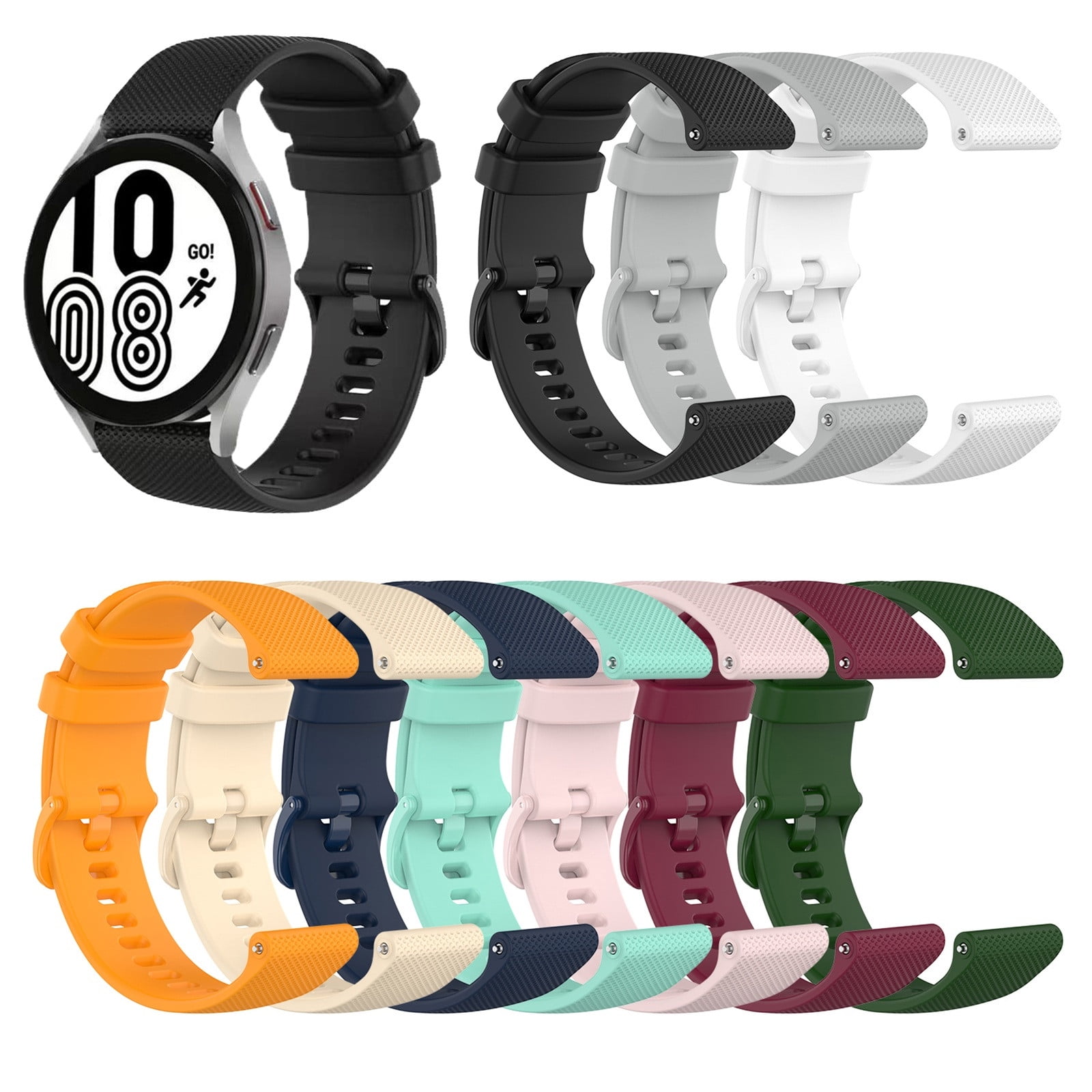 Latrodar Smart Watch Bands 42mm Replacement Adjus-table Smartwatch ...