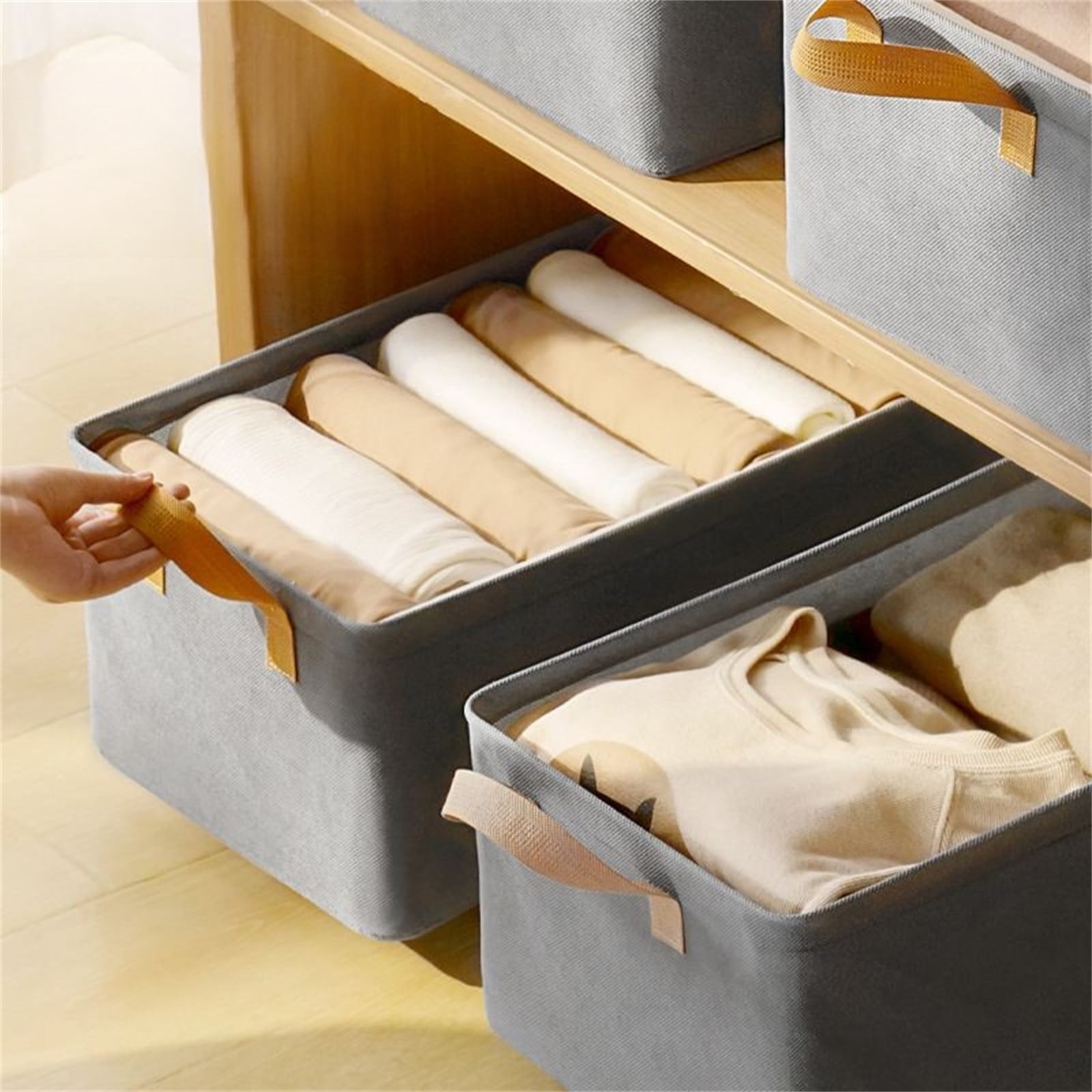 Latrodar Underwear Organizer for Drawers Multiple Lattice Storage ...