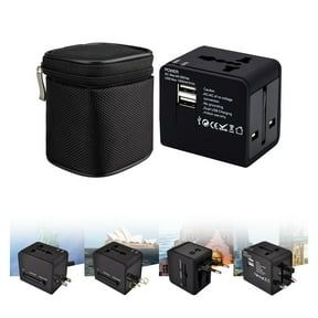 PortableOut Universal Travel Adapter Converter, 5-in-1 Plug Adapter ...