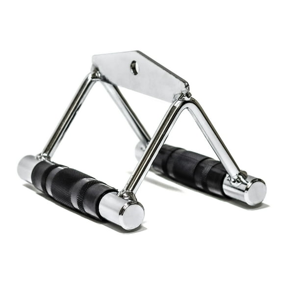 Lats Pull Down V Bar Handle Cable Machine Attachment Set Tricep Press ...