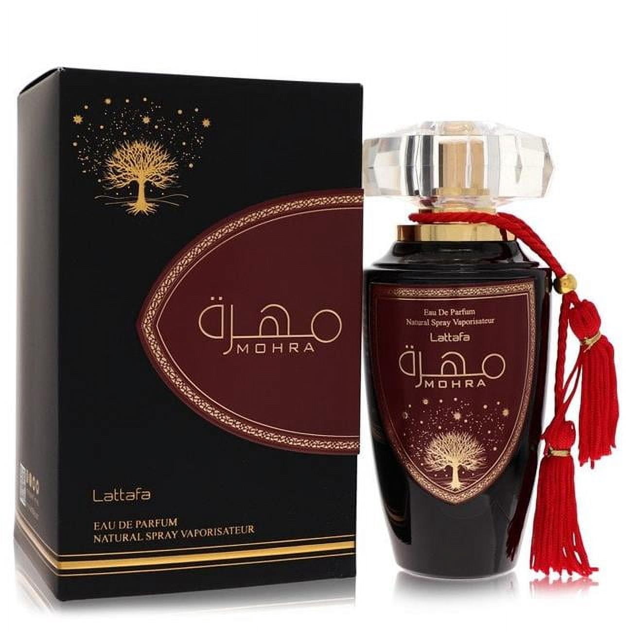 Lattafa 566876 100 ml Mohra Cologne Eau De Parfum Spray for Men & Women ...