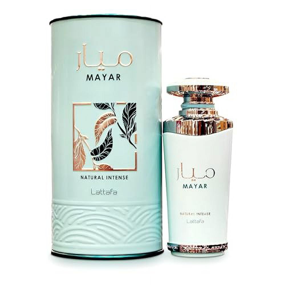 Lattafa Mayar Natural Intense EDP Perfume Spray for Women, 3.4 oz ...