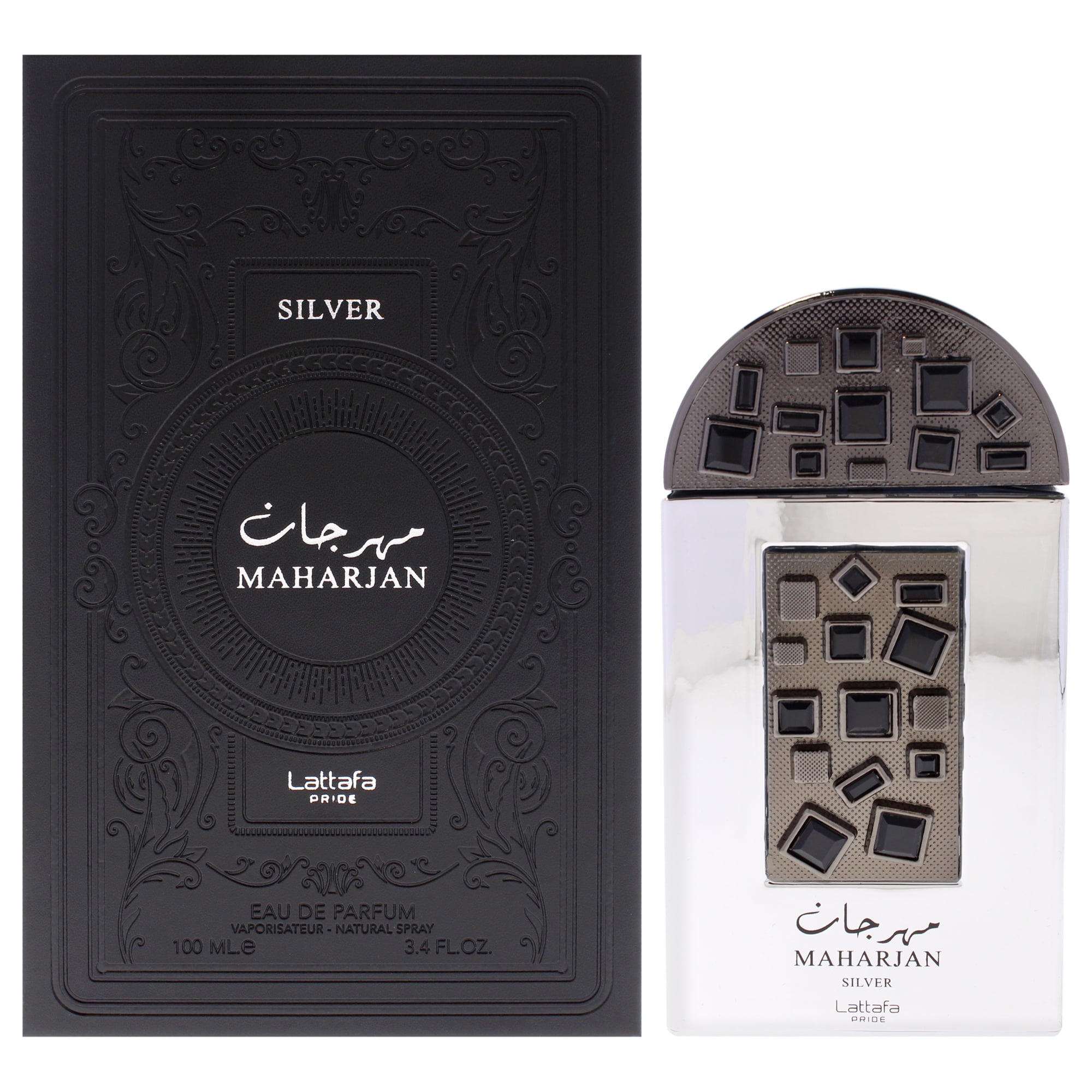Lattafa Pride Maharjan Silver , 3.4 oz EDP Spray - Walmart.com