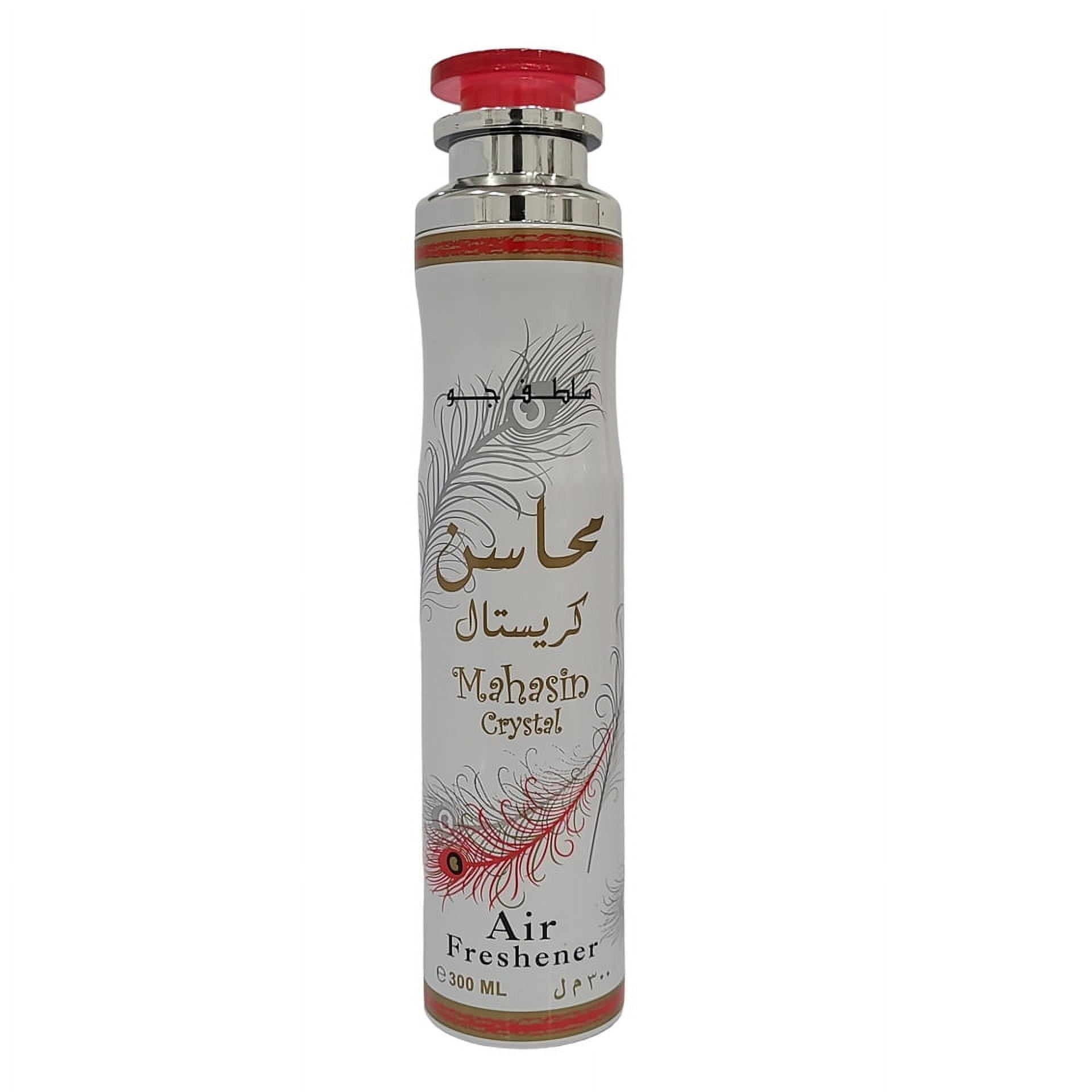 LATTAFA Mahsin Crystal Air Freshener Spray, 300 ml, Pack of 12 - Walmart.com