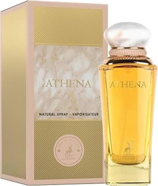 LATTAFA Athena Eau de Parfum 3.4 Oz for Women Vibrant Top and Romantic ...