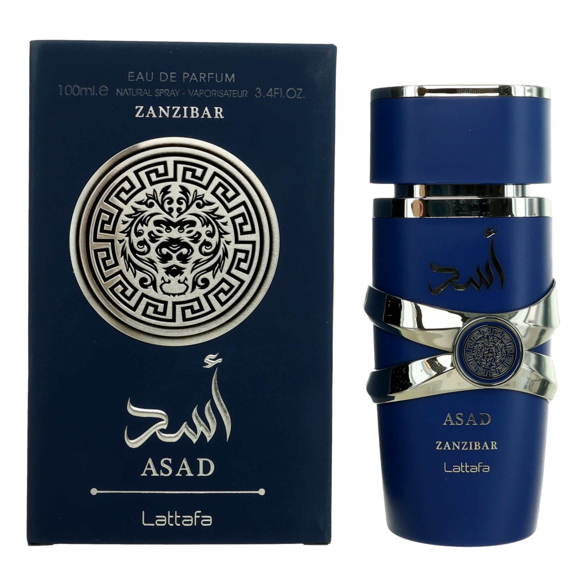 LATTAFA Lattafa Asad Zanzibar 3.4 oz men's EDP Spray Vanilla Coconut ...
