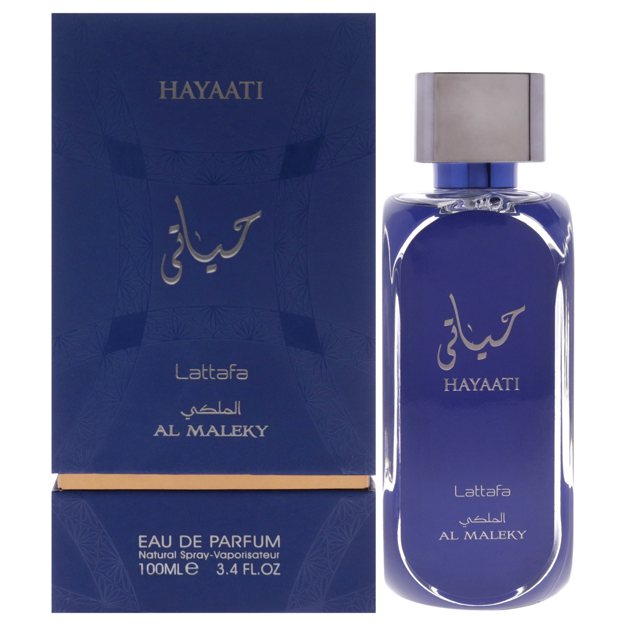 Lattafa Hayaati Al Maleky 3.4 oz EDP Spray for Men with Notes of Lemon ...