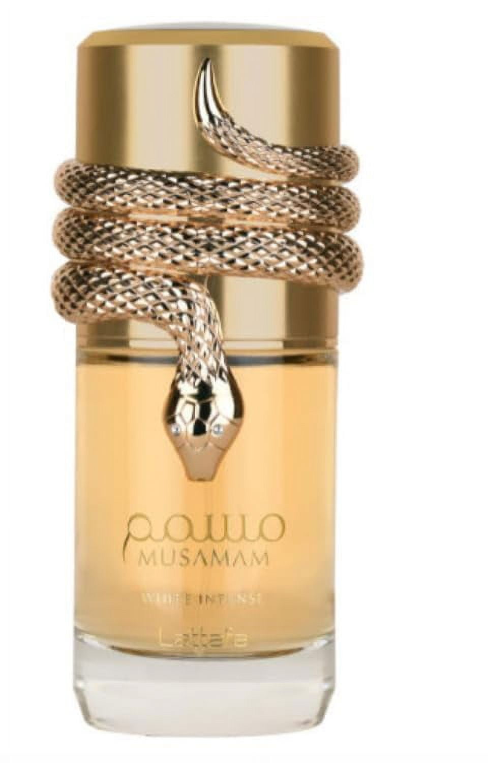 Lattafa Musamam White Intense Eau de Parfum Spray for Unisex, 3.4 Ounce ...