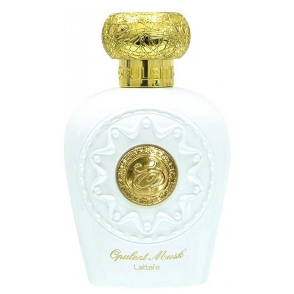 Lattafa Opulent Musk 3.4 oz EDP Spray with Amber, White Musk & Saffron ...