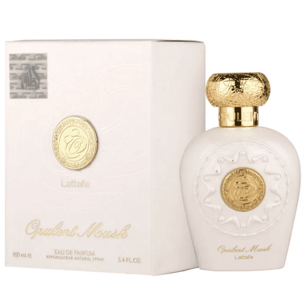LATTAFA Opulent Musk EDP Perfume, White Musk, Saffron, Jasmine, 100ML ...