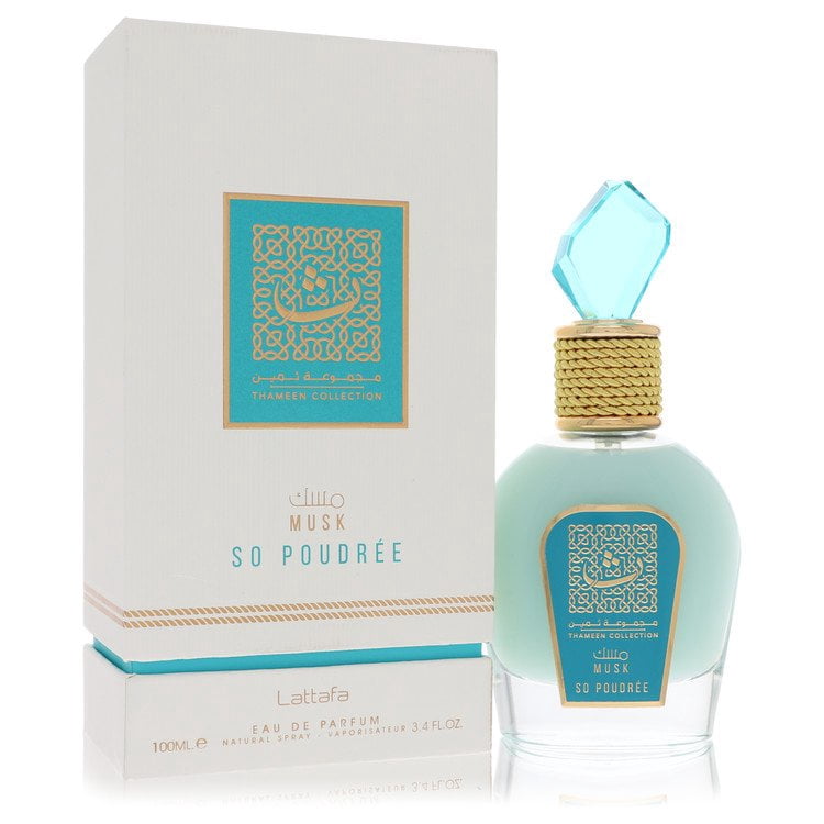 Lattafa Perfumes Musk So Poudree Eau de Parfum Unisex Spray 3.4 oz ...