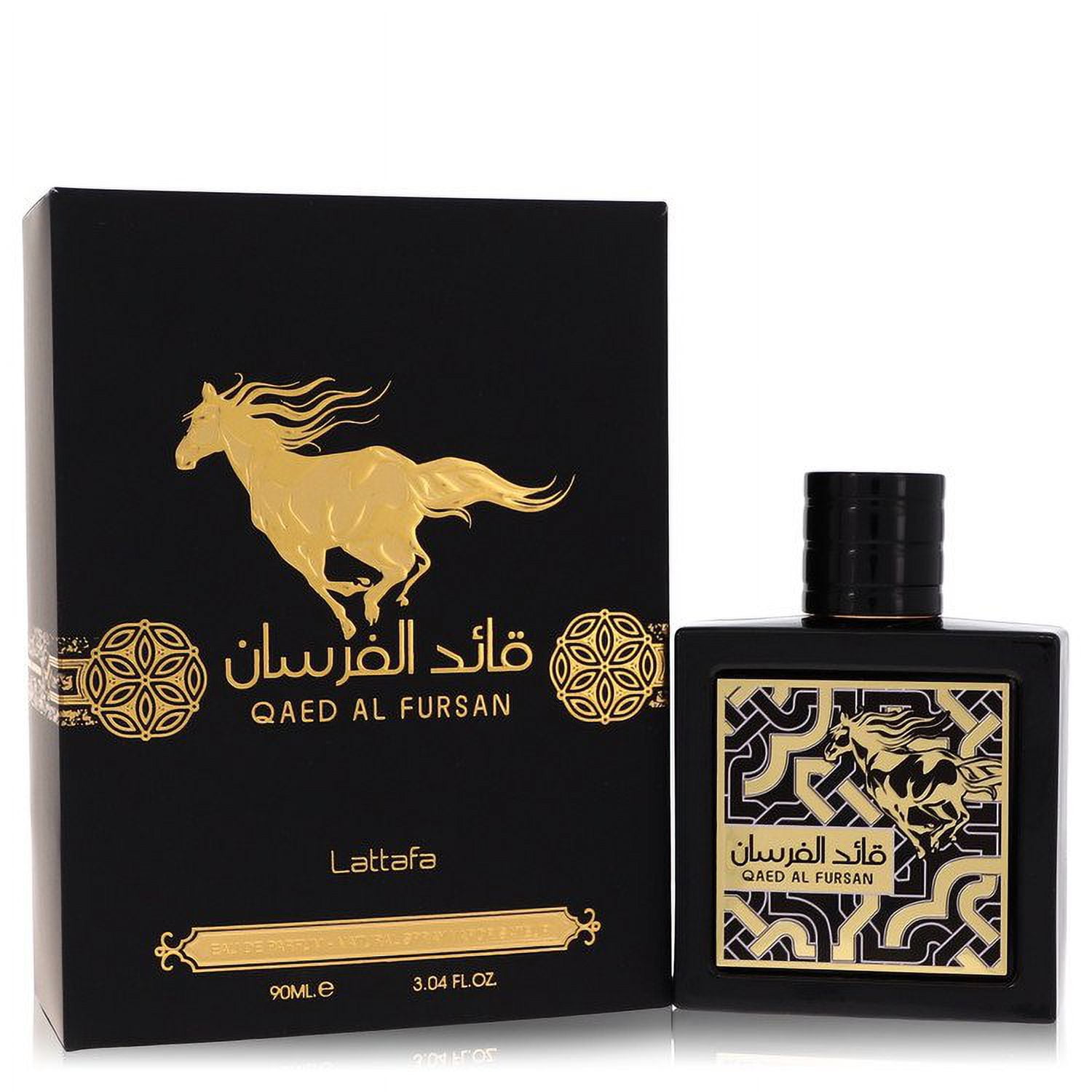 Lattafa Qaed Al Fursan by Lattafa Eau De Parfum Spray 3 oz for Men ...