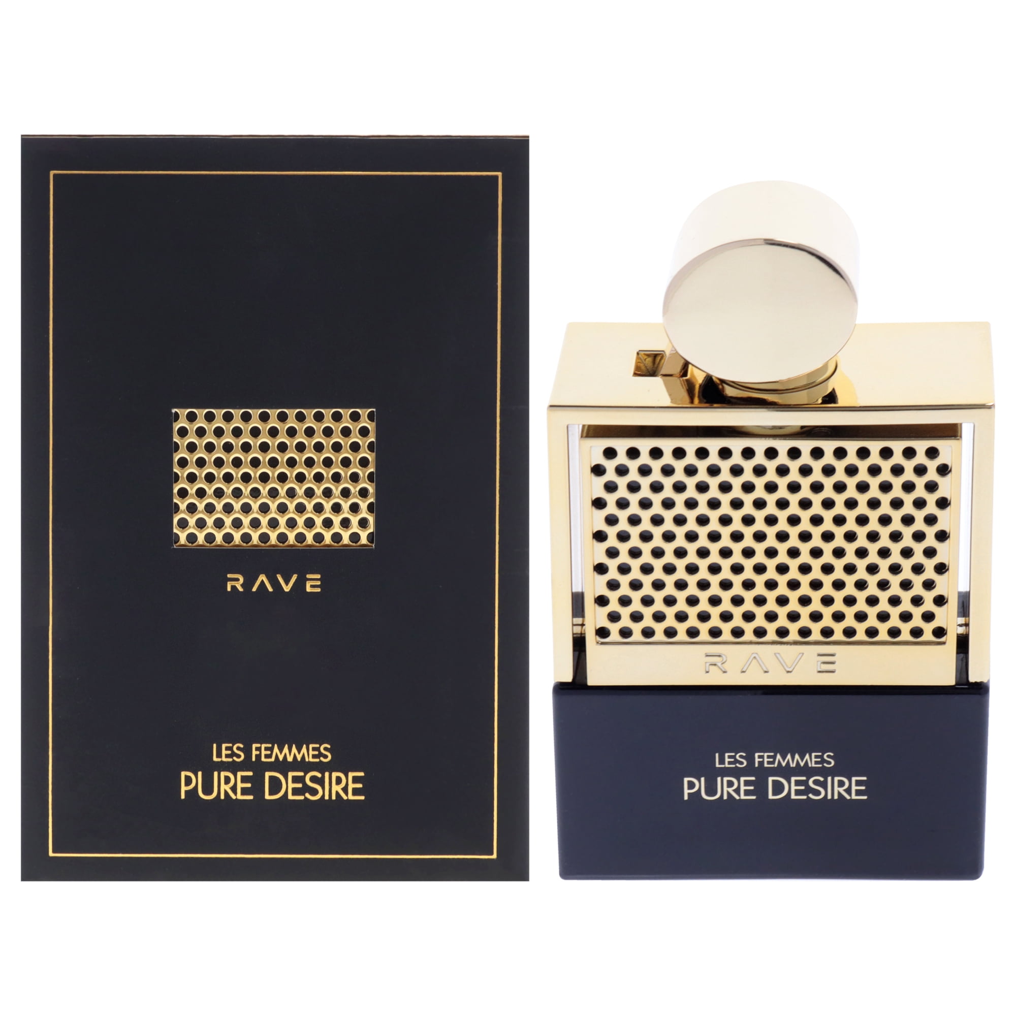 Lattafa Rave Pure Desire Gold , 3.4 oz EDP Spray - Walmart.com