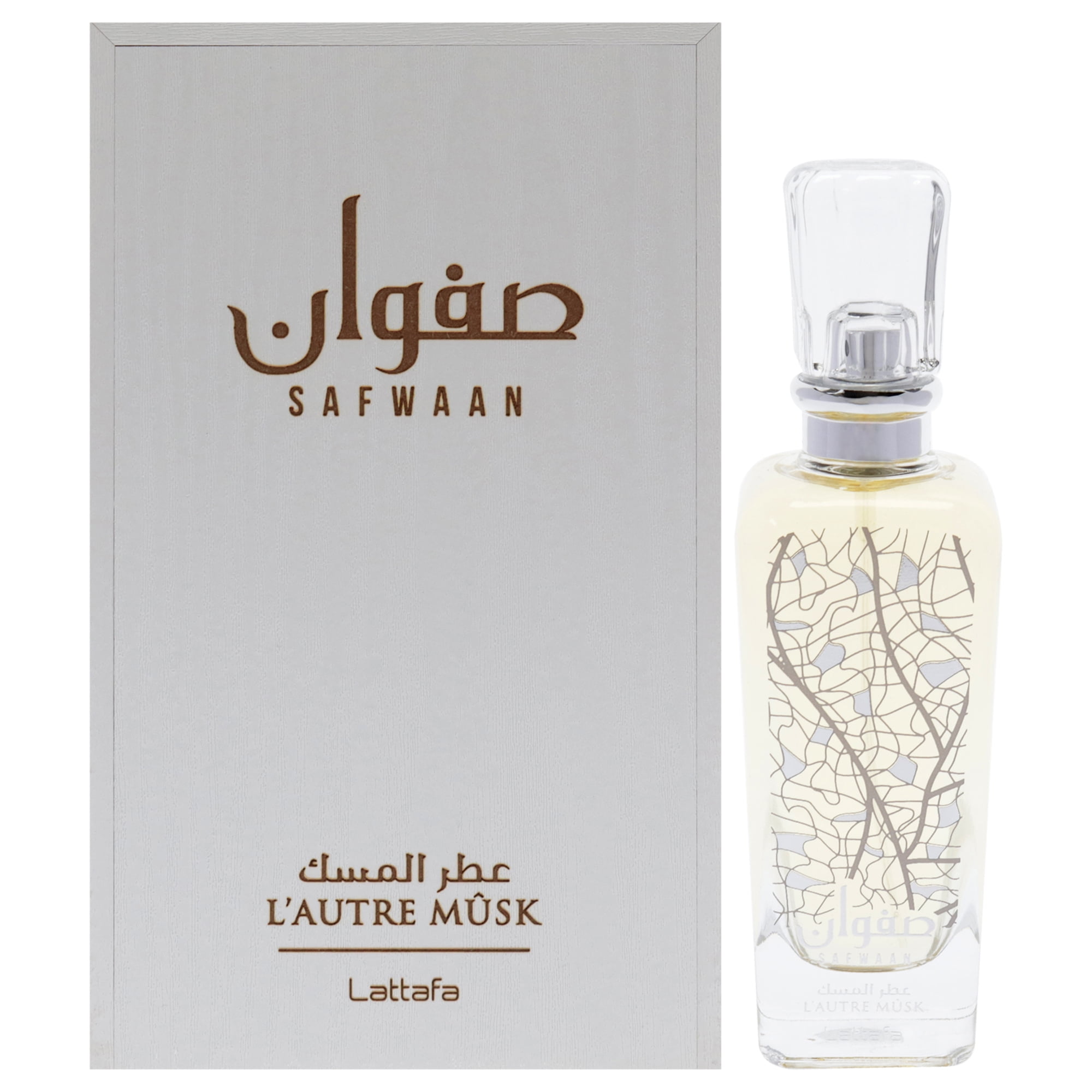 LATTAFA Safwaan Lature Musk Perfume, 3.4 oz EDP Spray, Vanilla, Oud ...