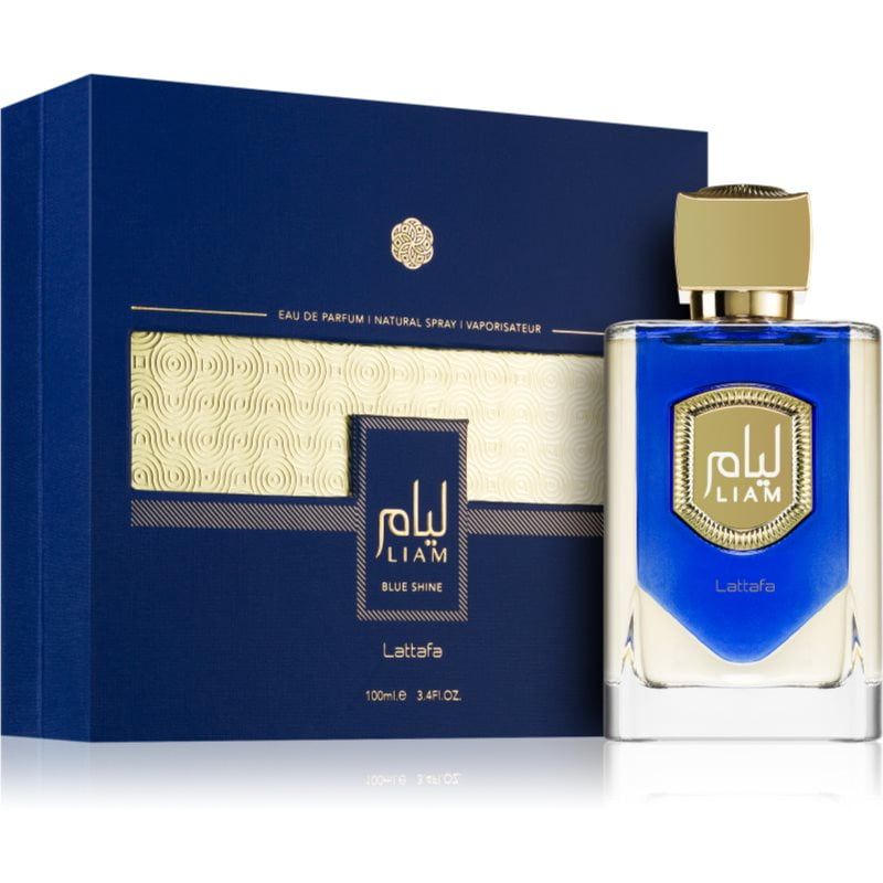 Lattafa Parfum Liam Blue Shine, EDP 3.4 oz Unisex Fragrance ...