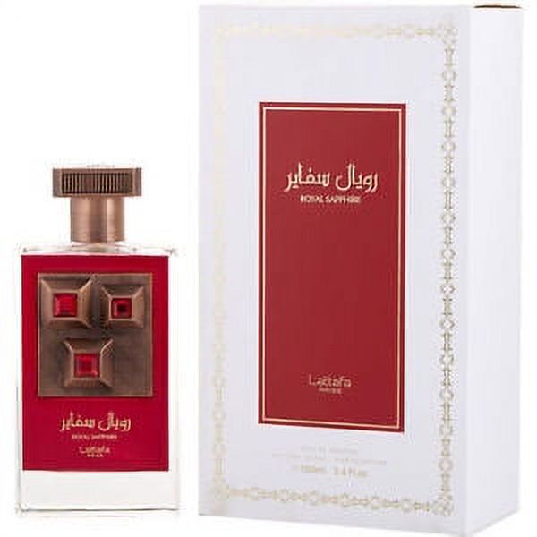 Lattafa Unisex Pride Royal Sapphire EDP Spray 3.4 oz Fragrances ...