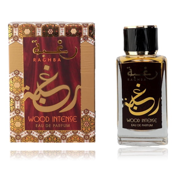 Lattafa Raghba Wood Intense 3.4 oz Unisex EDP Spray for Men and Women ...