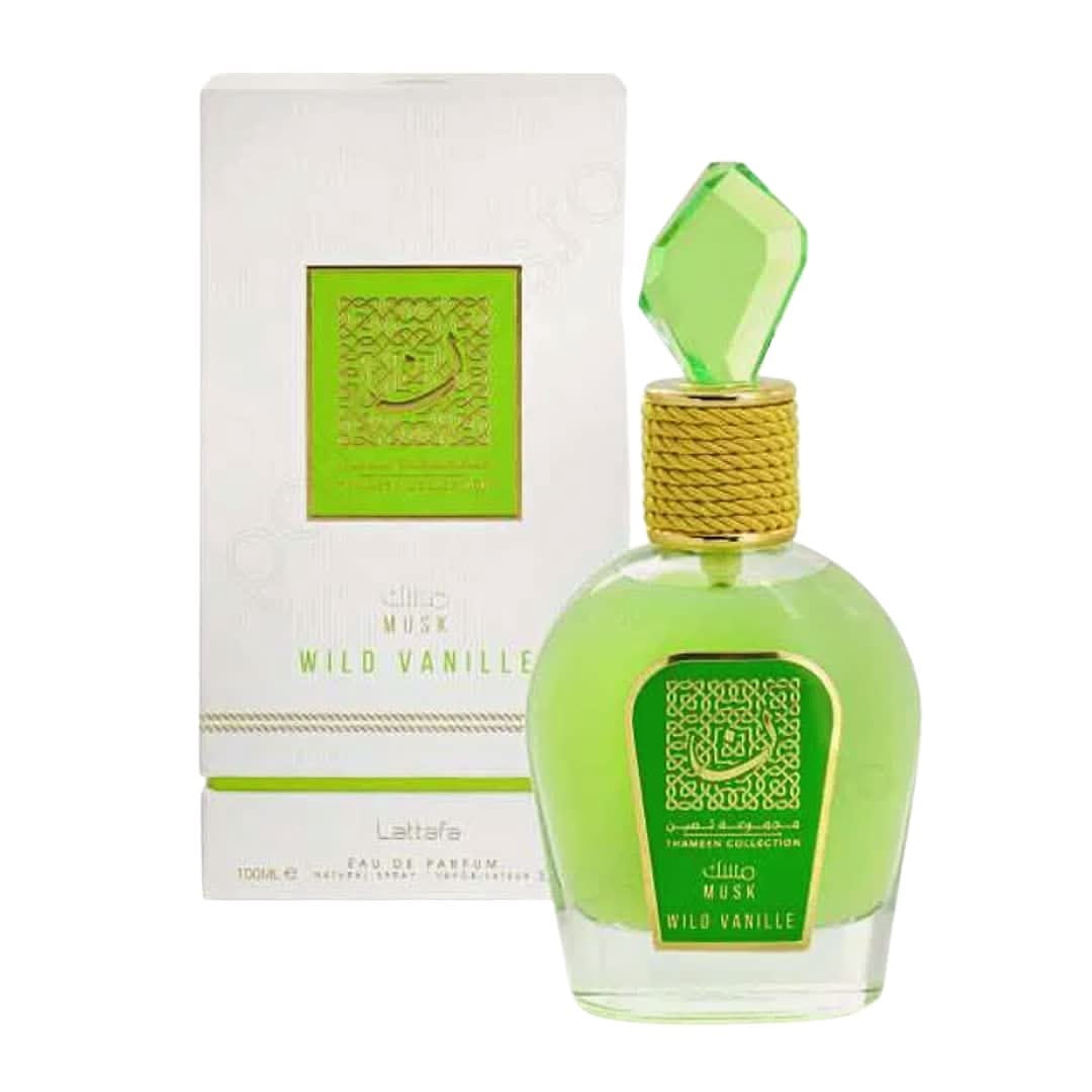 Lattafa Unisex Wild Vanille Thameen Collection Musk EDP Spray 3.4 oz ...