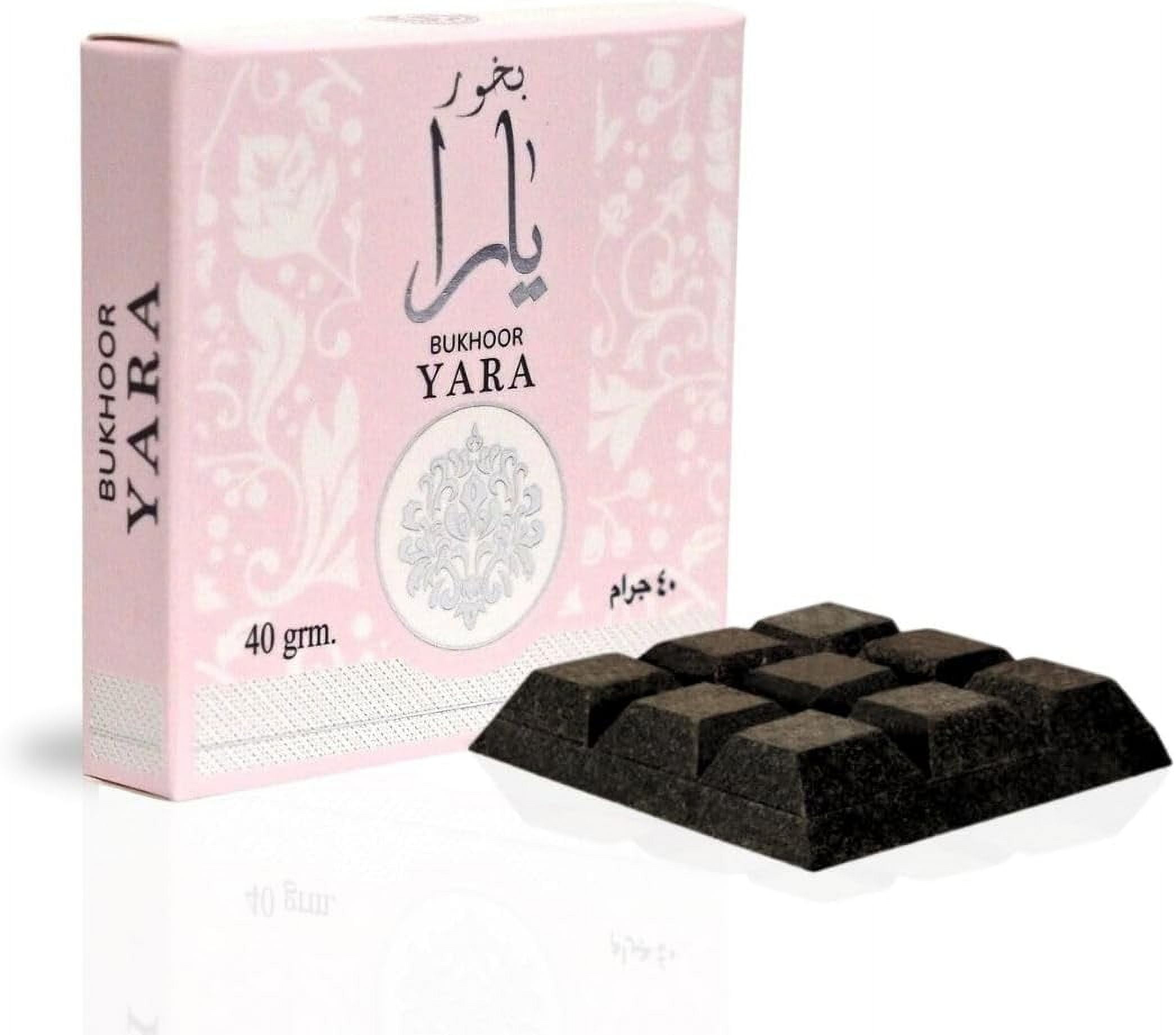 Lattafa Yara Bukhoor Incense Tablets 40 grams Enchanting, Elegant ...