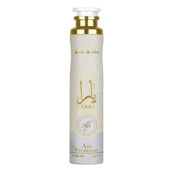 Lattafa Yara Moi Air Freshener, Amber Jasmine Peach Scent, 300mL Spray ...