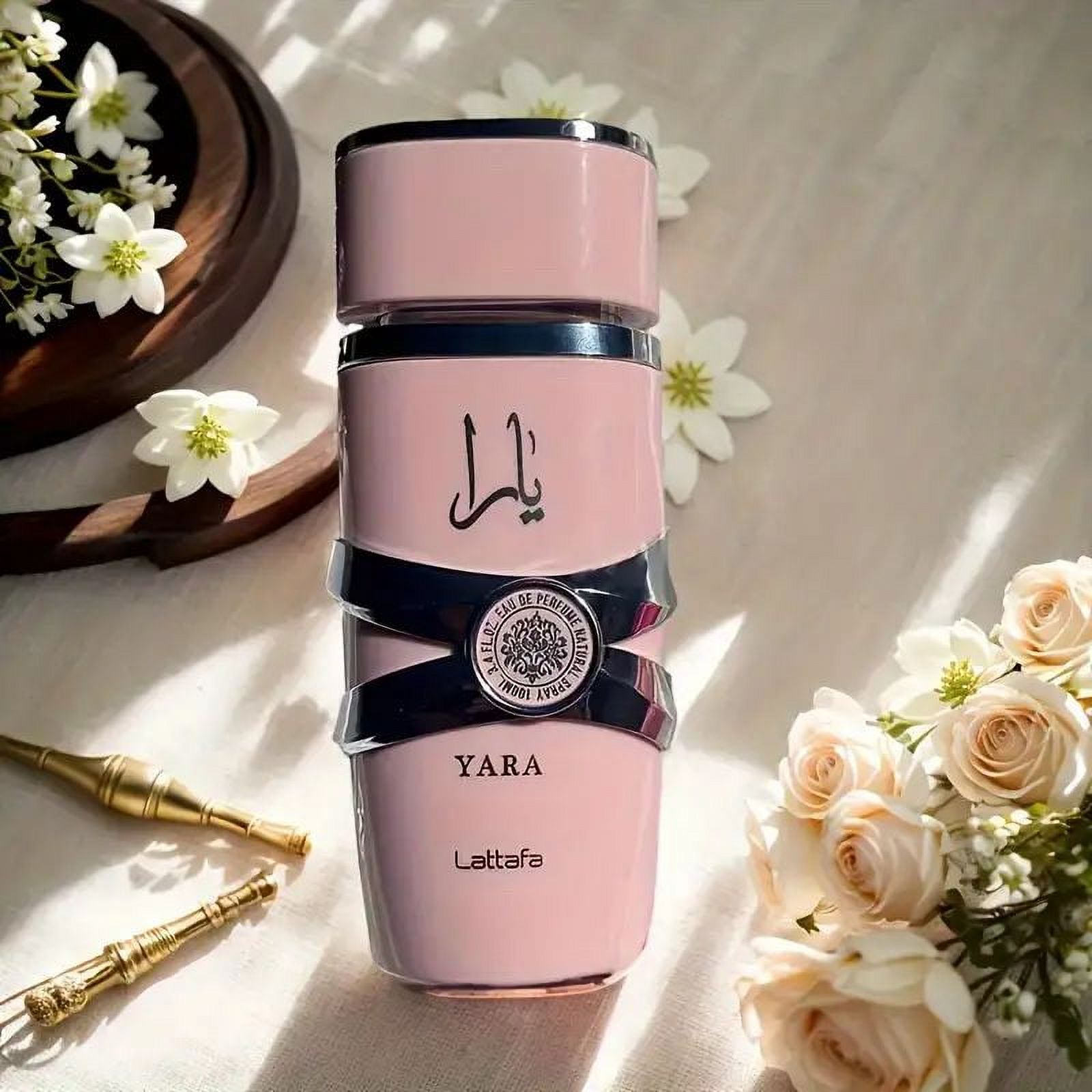 LATTAFA YARA TOUS 3 PCS GIFT SET WITH 100ML EDP + 200ML DEO + 50ML ...
