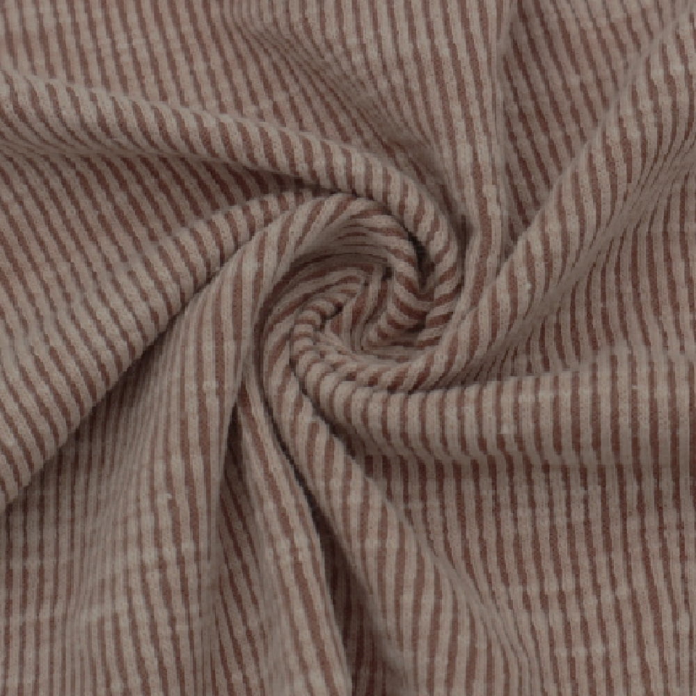 Latte 2x1 Heavy-Weight Rib Sand Wash Knit Fabric by the Yard(CONTINUOUS ...