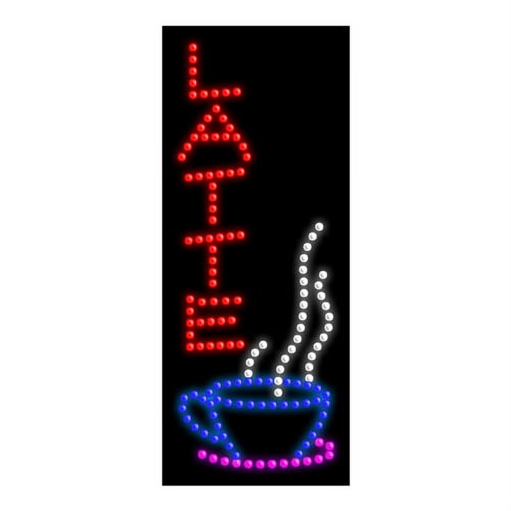 Latte-LED Dots Sign Made in USA - Walmart.com
