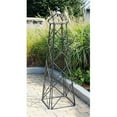 Lattice Obelisk in Graphite Powder Coated - Walmart.com