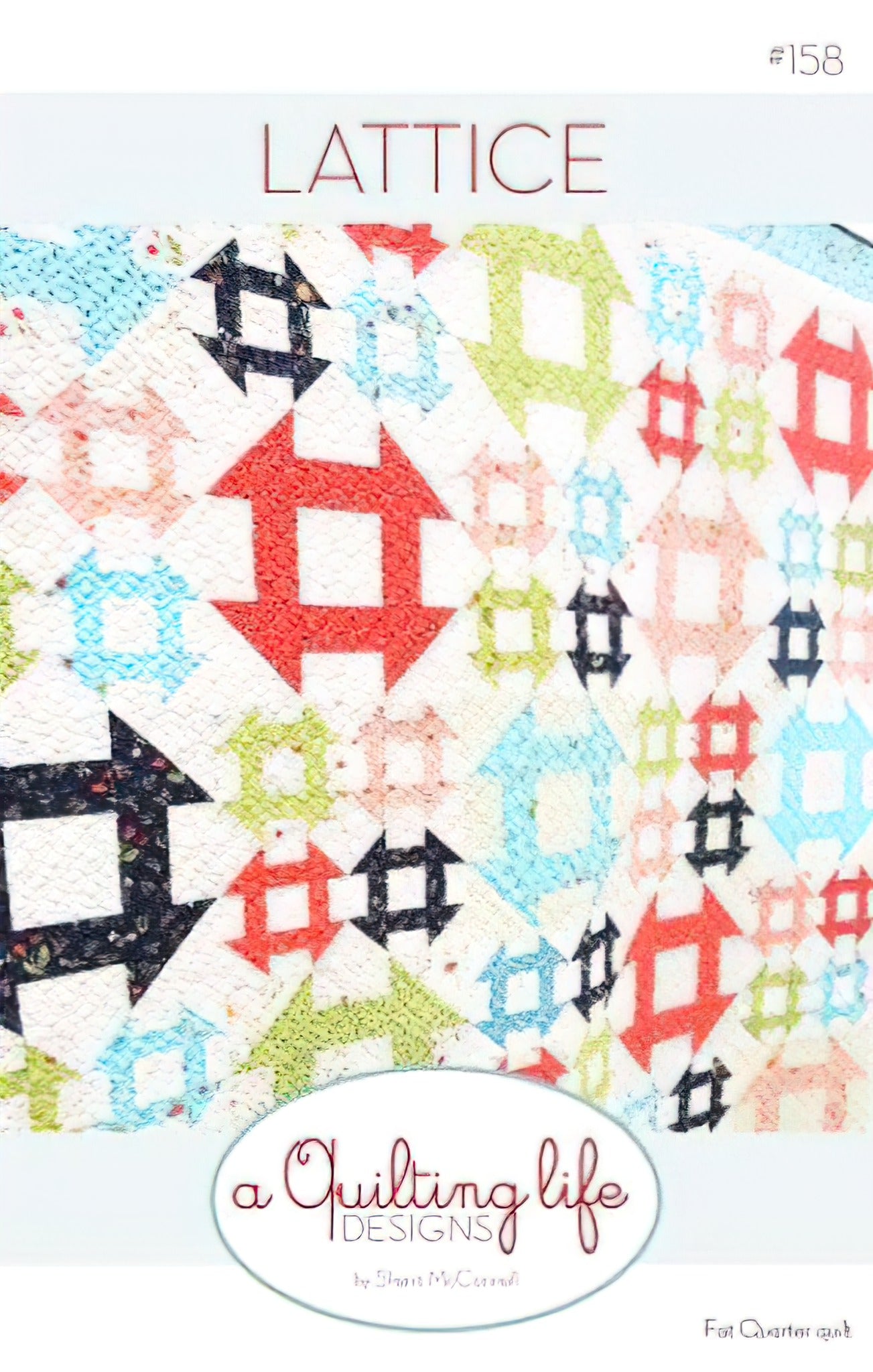 Lattice Quilt Pattern by A Quilting Life Designs - Walmart.com