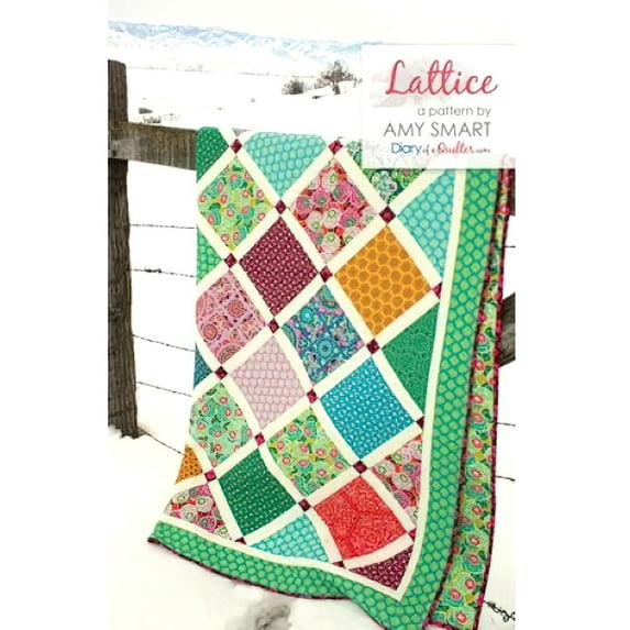 Lattice Quilt Pattern by Amy Smart - Walmart.com