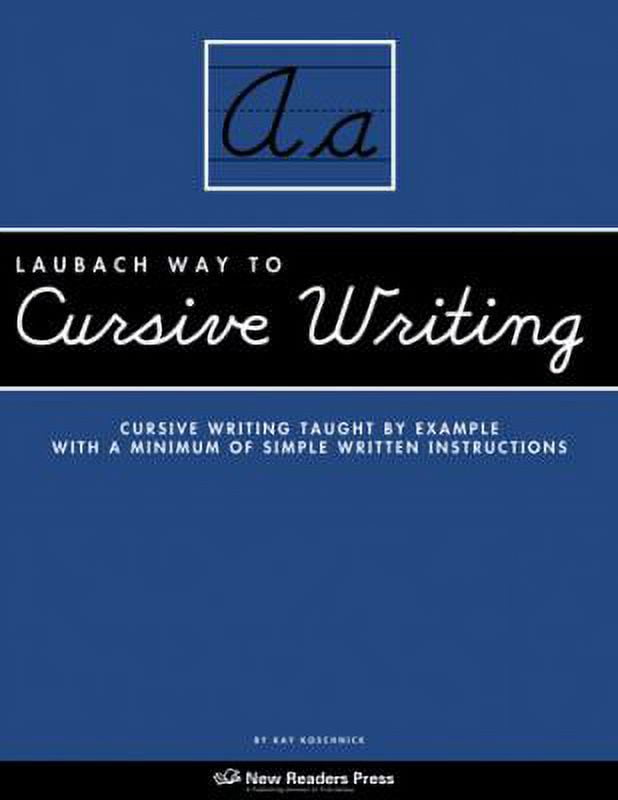 Pre-Owned Laubach Way to Cursive Writing: Cursive Writing Taught by ...