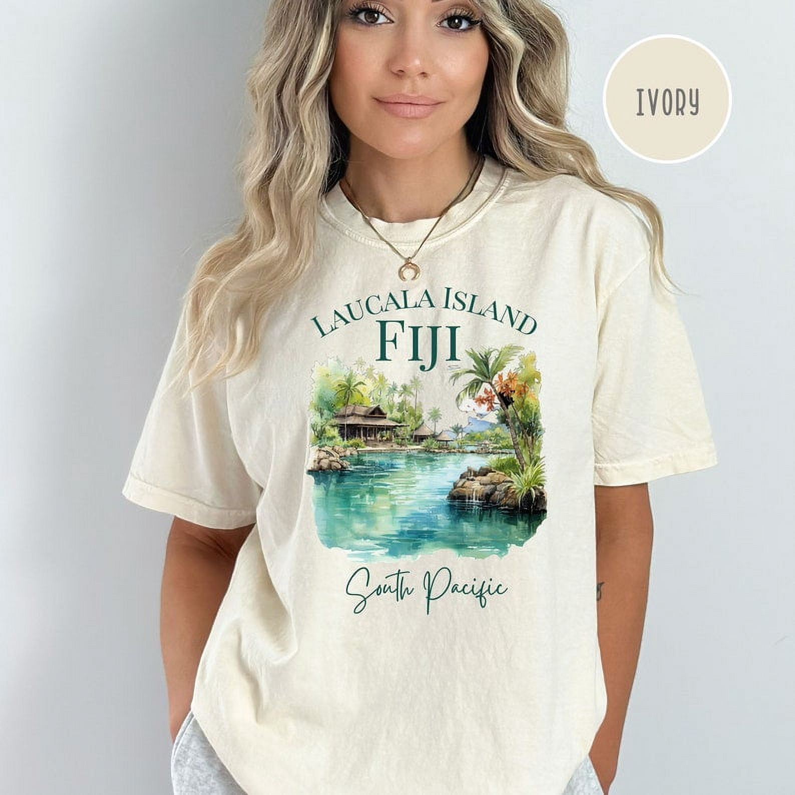 Laucala Island Fiji Comfort Colors® T-Shirt, Fiji South Pacific ...