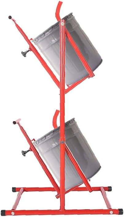 Lauco 5 Gallon Dual Pail Tipper - Manual Bucket Rack Pail Can Tipper ...