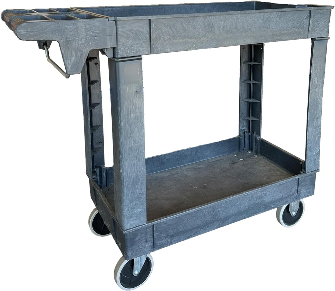 Lauco Heavy Duty Polypropylene Utility Cart - ﻿16 in x 33 in - ﻿Work ...