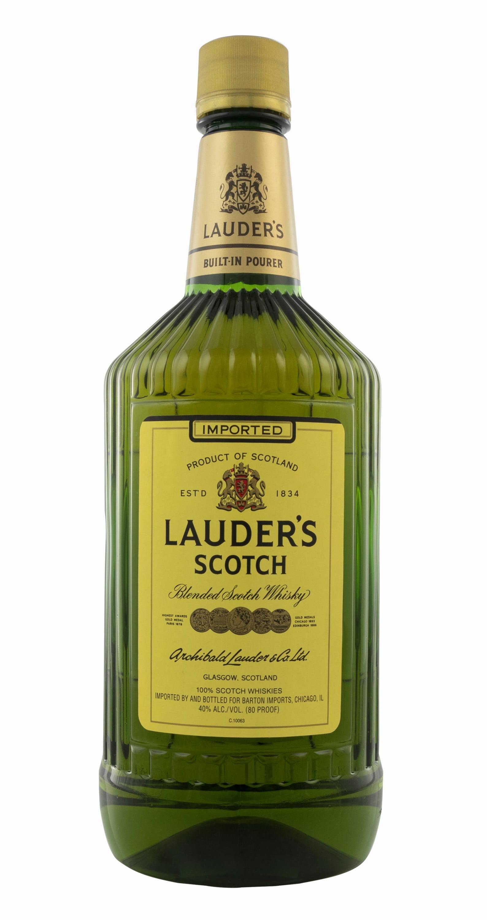 Lauder's Blended Scotch Whisky, 1.75l Plastic Bottle 80 Proof - Walmart.com
