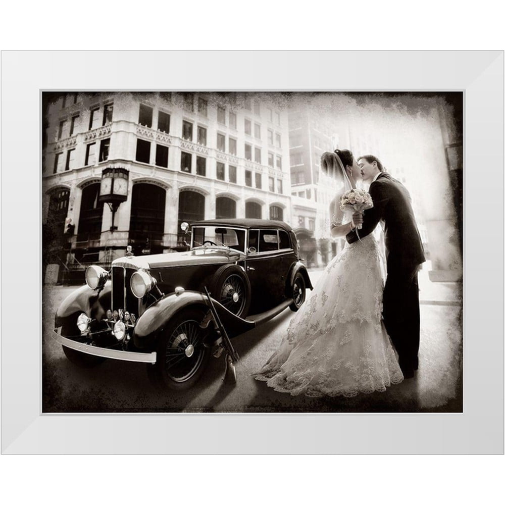 Laudin, Dmitry 14x12 White Modern Wood Framed Museum Art Print Titled ...