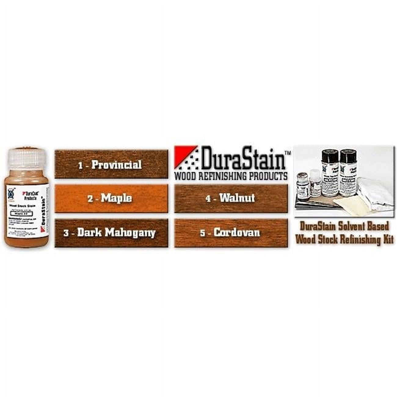 Lauer Custom Weaponry DSS4 DuraStain Solvent Based Wood Stain- 4 oz ...