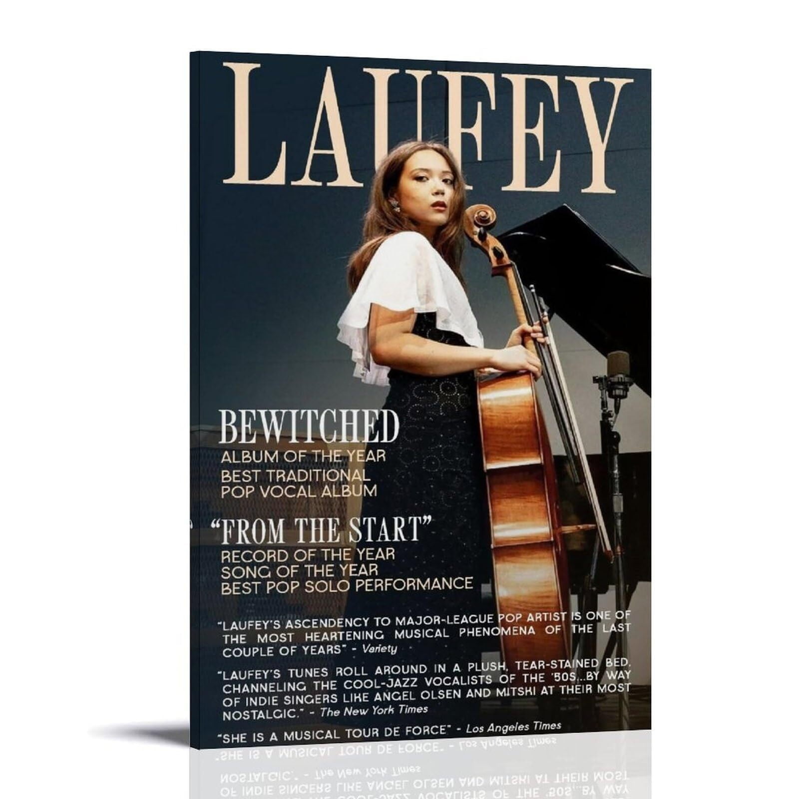 Laufey Poster 2023 Music Canvas Art Poster And Wall Art Hanging Decor ...