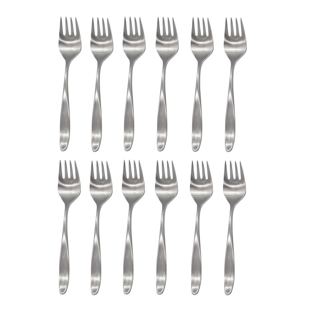Lauffer Design 2 / Design II 18/8 Stainless Steel Salad Fork (Set of ...