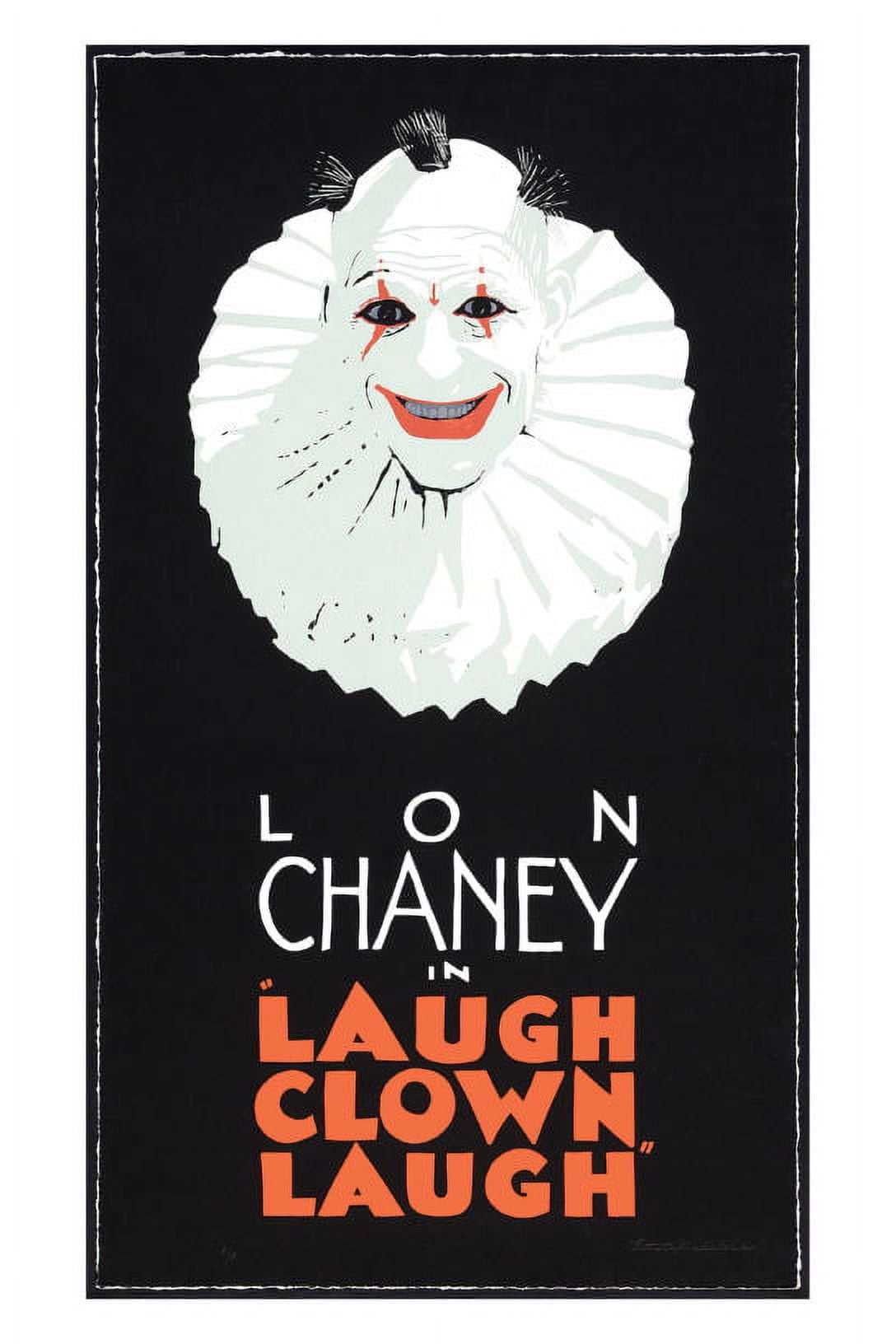 Laugh Clown Laugh Movie Poster 16in x 24in 16x24 Multi-Color Square ...