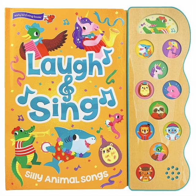 Laugh & Sing: Silly Animal Songs (Board Book) - Walmart.com
