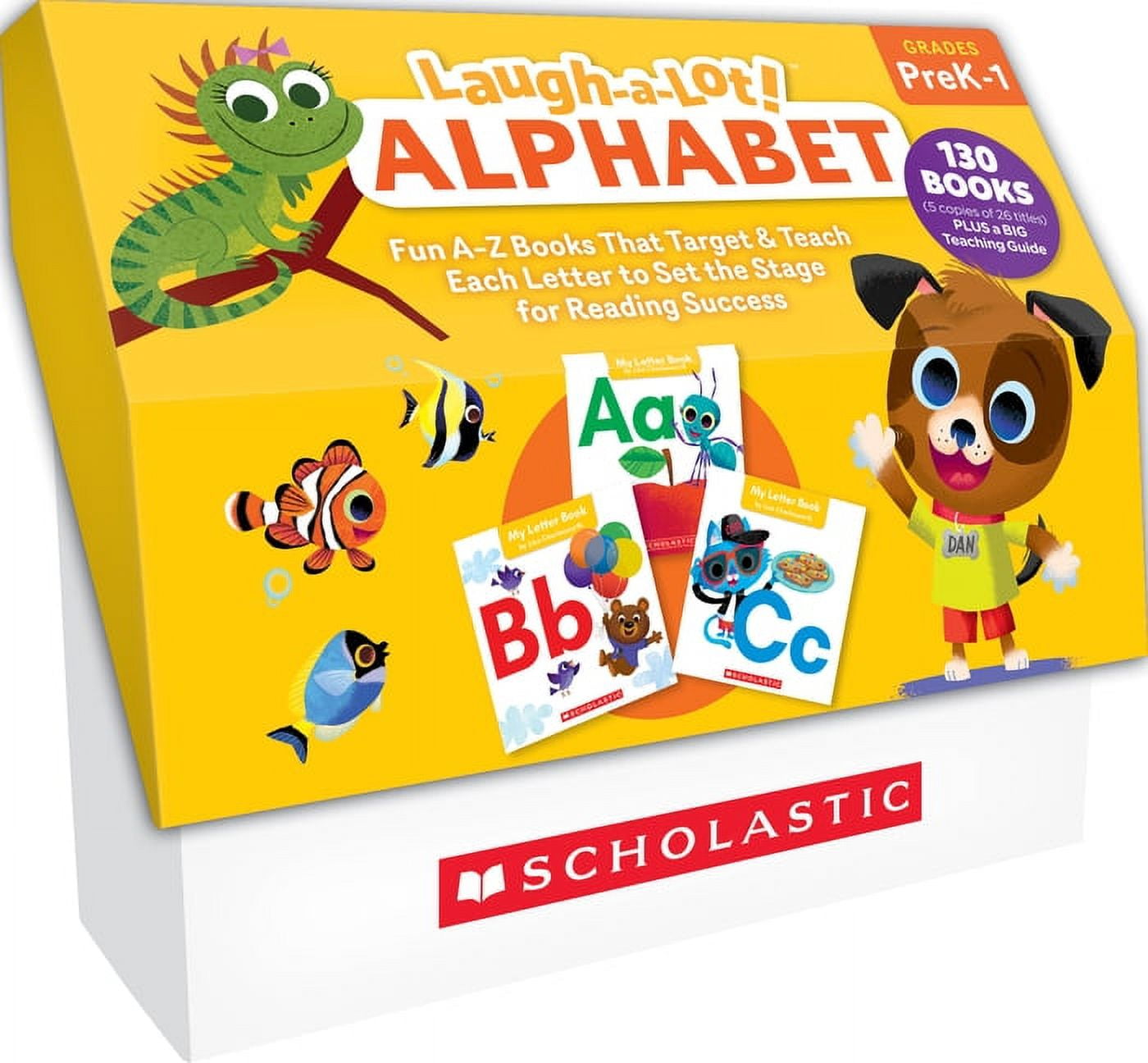 Laugh-a-Lot Alphabet Books (Multi-Copy Set): Fun AZ Books That Target ...